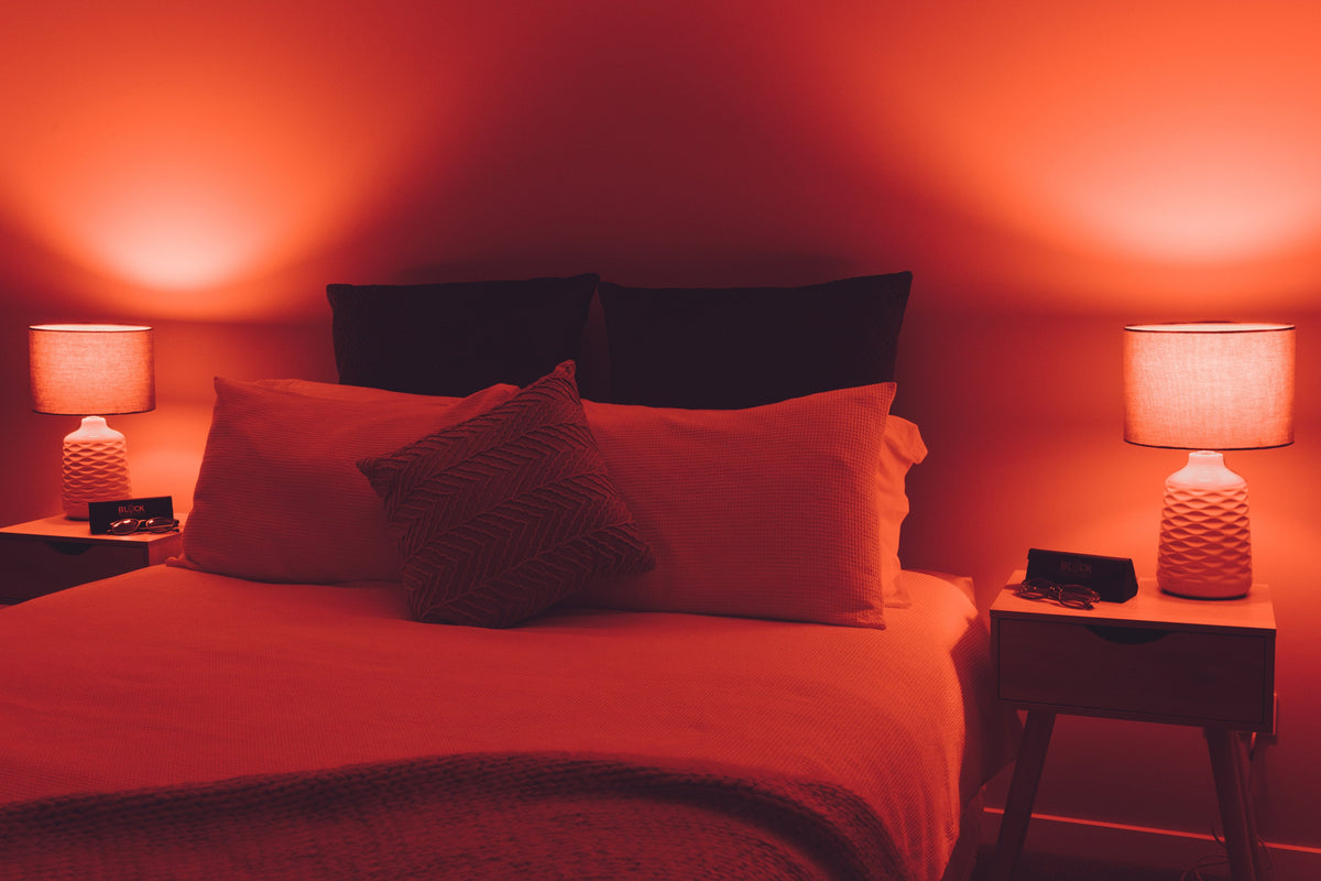 Twilight Red Light Bedtime Bulb for Sleep | Low Blue Lights